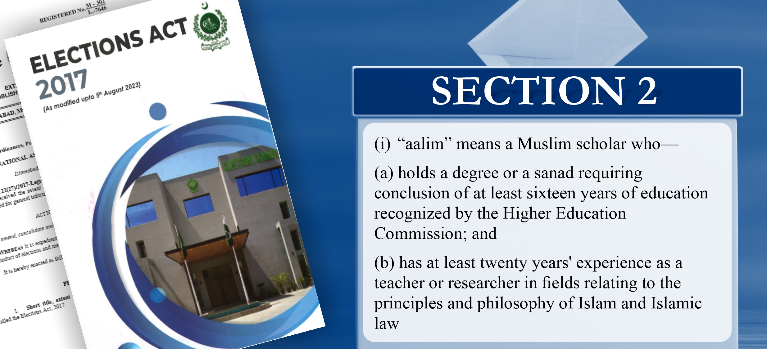 Eligibility Criteria to Contest Election for Senate Aalim Seat - Free ...